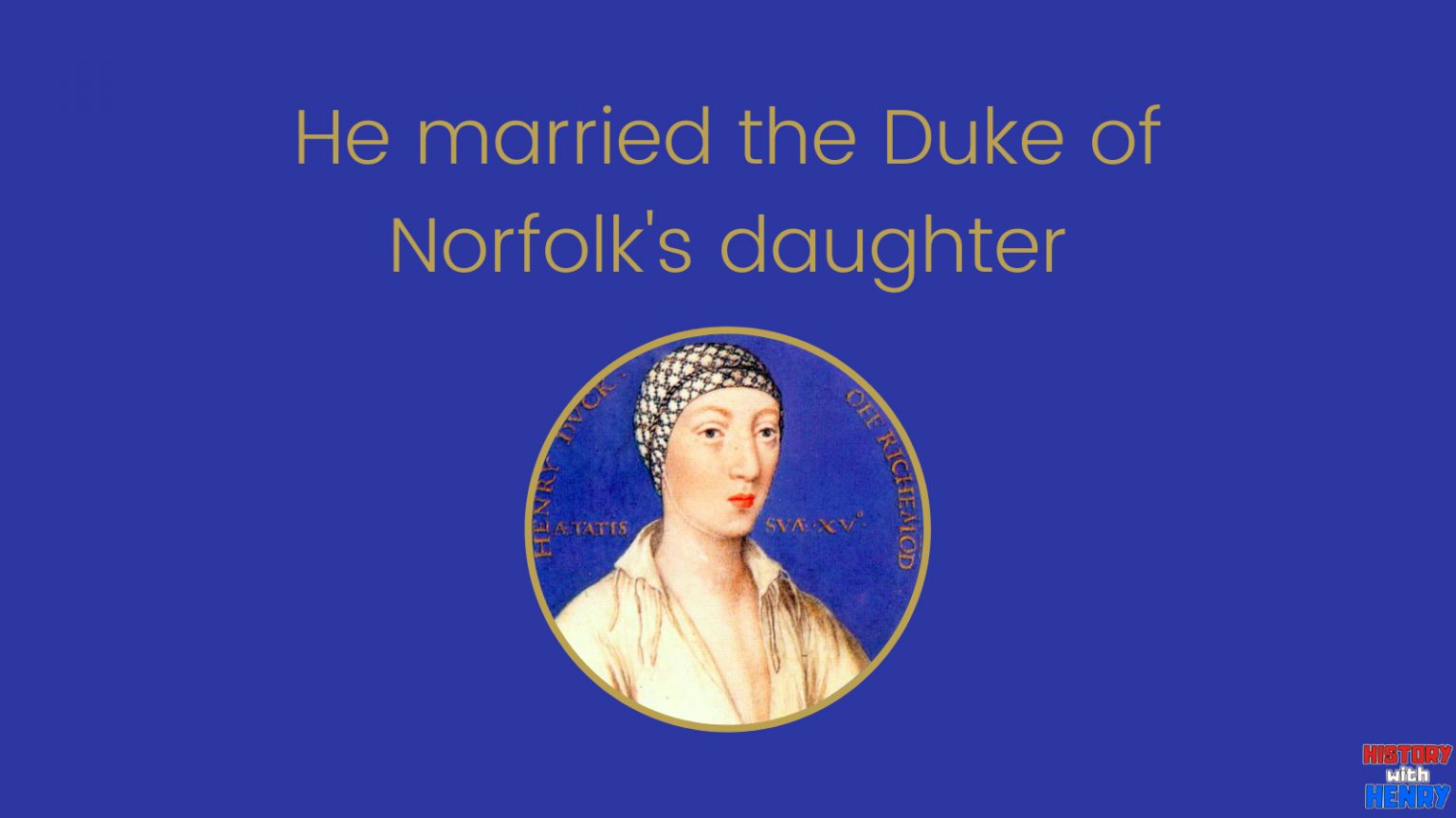 9 Facts about Henry Fitzroy: Henry VIII's illegitimate son - History ...